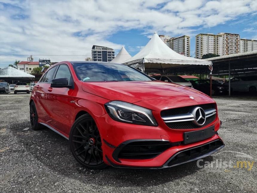 Recon 2016 Mercedes-Benz A45 AMG 2.0 MATIC Hatchback RRCARO SEAT/PANAROMIC ROOF/AMG NIGHT ...