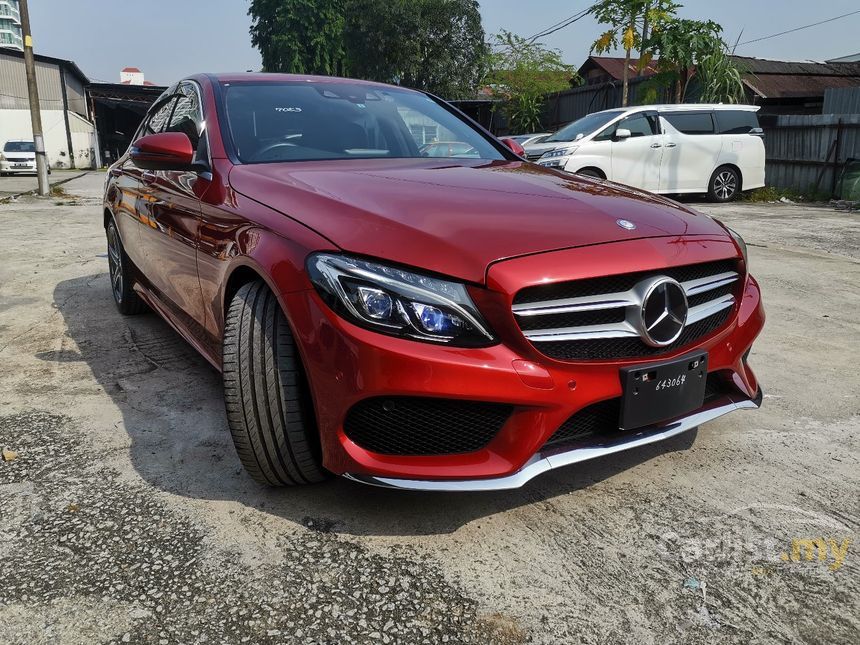 Mercedes-Benz C200 2016 AMG 2.0 in Kuala Lumpur Automatic Sedan Red for ...