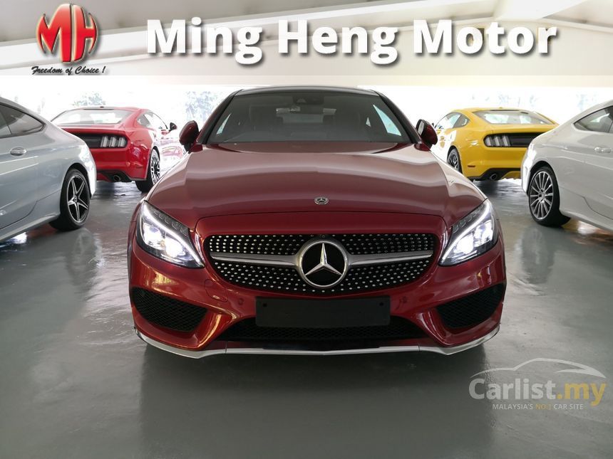Mercedes-Benz C300 2018 AMG 2.0 in Kuala Lumpur Automatic Coupe Maroon ...