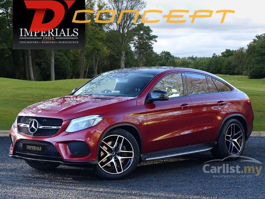 Mercedes-Benz GLE43 2017 AMG 3.0 in Selangor Automatic Coupe Maroon for ...