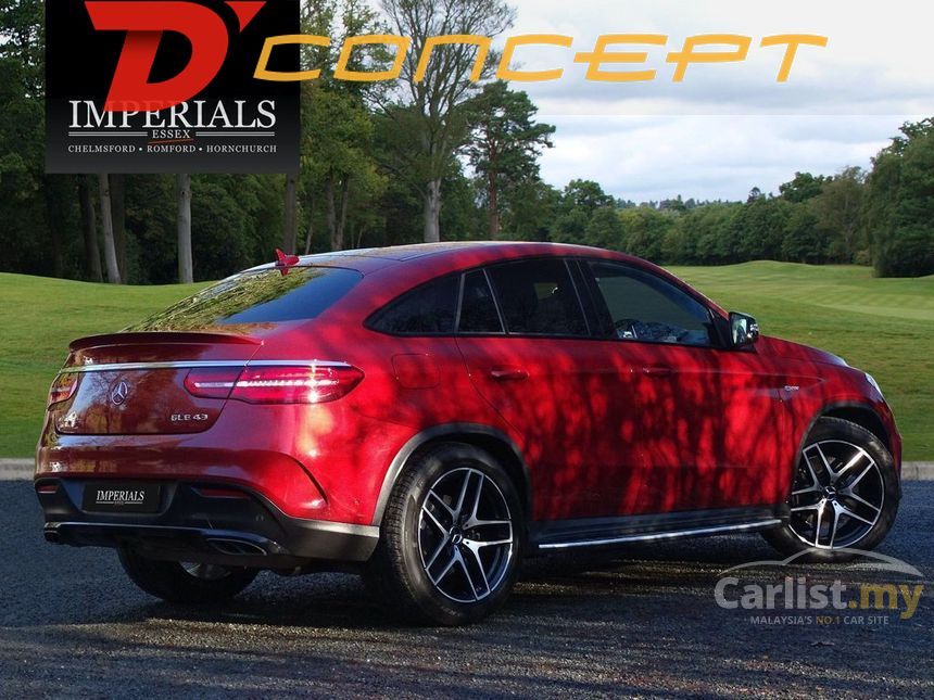 Mercedes-Benz GLE43 2017 AMG 3.0 in Selangor Automatic Coupe Maroon for ...
