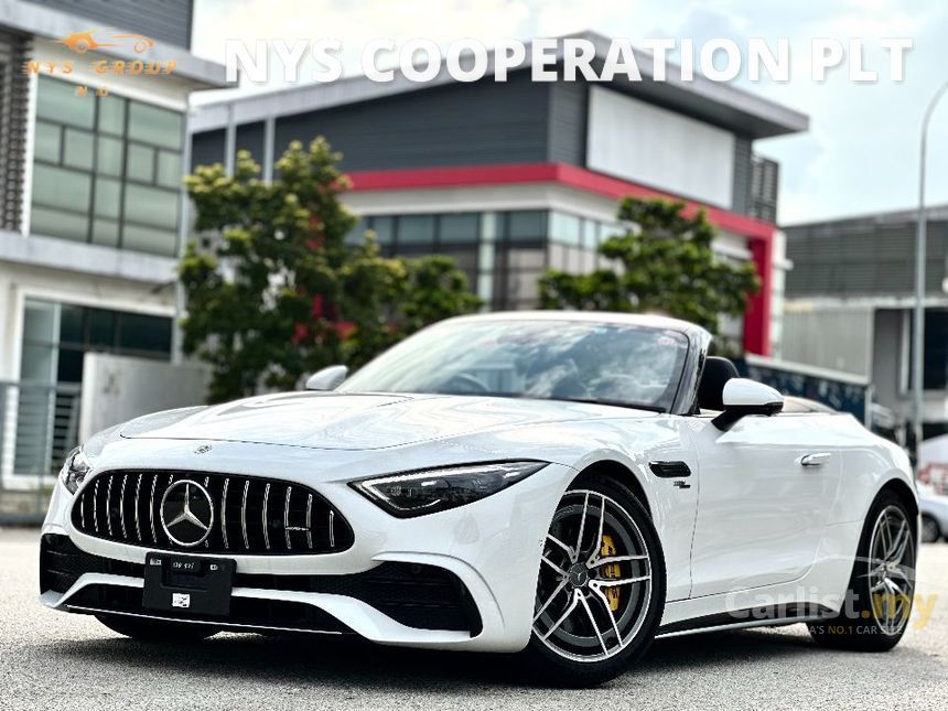 Recon 2022 Mercedes Benz AMG SL43 2.0 Convertible Unregistered - Carlist.my