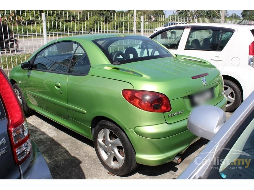 Peugeot 206 2003 CC 1.6 in Selangor Automatic Convertible Green for RM ...