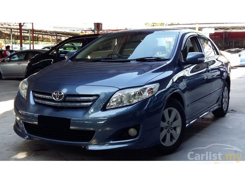 Toyota Corolla Altis 2009 E 1.6 in Kuala Lumpur Automatic Sedan Blue ...