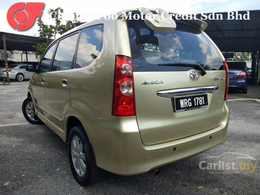 Toyota Avanza 2008 G 1.5 in Selangor Automatic MPV Gold for RM 23,800 ...