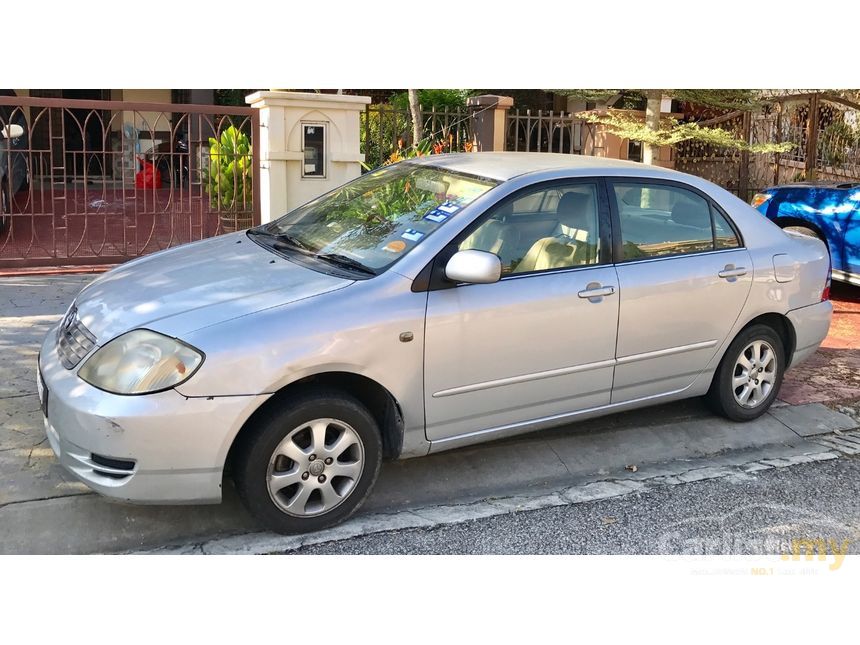 Toyota Corolla Altis 2002 E 1.6 in Selangor Automatic Sedan Silver for ...