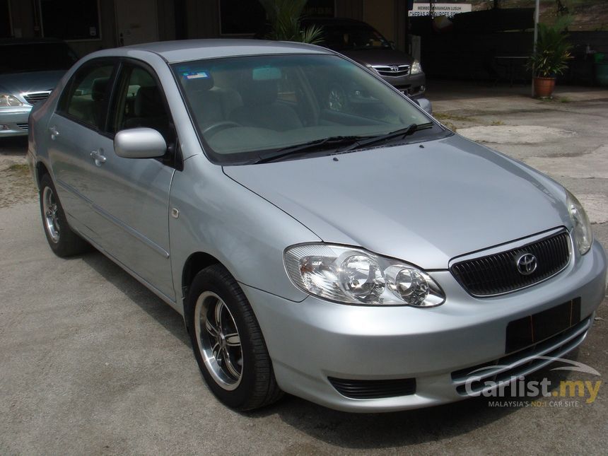 Toyota Corolla Altis 2003 E 1.6 in Selangor Automatic Sedan Silver for ...