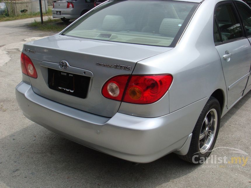 Toyota Corolla Altis 2003 E 1.6 in Selangor Automatic Sedan Silver for ...