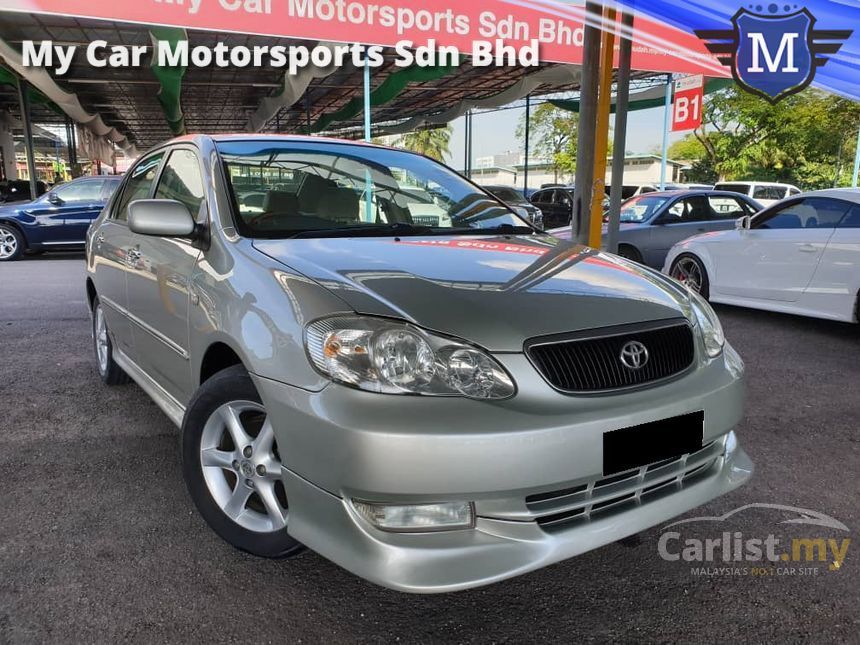 Toyota Corolla Altis 2003 G 1.8 in Kuala Lumpur Automatic Sedan Silver ...