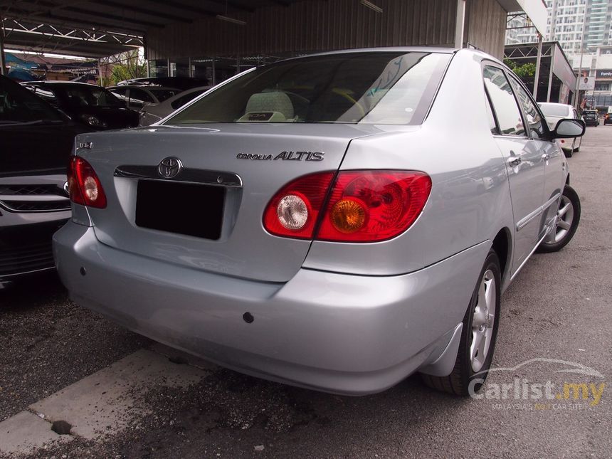 Toyota Corolla Altis 2001 G 1.8 in Kuala Lumpur Automatic Sedan Silver ...