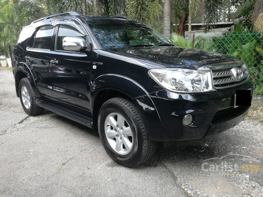 Toyota Fortuner 2009 V 2.7 in Selangor Automatic SUV Black for RM ...
