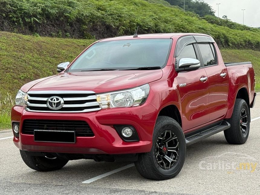 Used 2017 Toyota Hilux 2.4 G Dual Cab Pickup Sport Rim Nice Number Tip ...