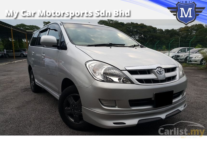 Toyota Innova 2006 E 2.0 in Kuala Lumpur Automatic MPV Silver for RM ...