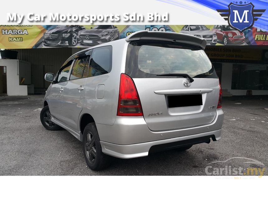 Toyota Innova 2006 E 2.0 in Kuala Lumpur Automatic MPV Silver for RM ...