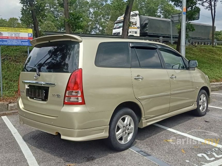 Toyota Innova 2008 G 2.0 in Johor Automatic MPV Gold for RM 27,891 ...
