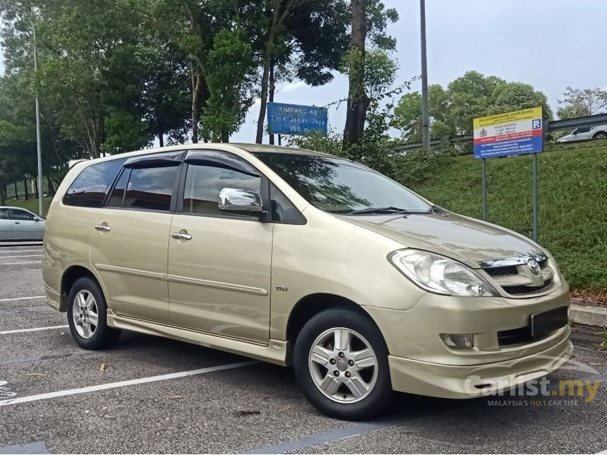 Toyota Innova 2008 G 2.0 in Johor Automatic MPV Gold for RM 27,891 ...