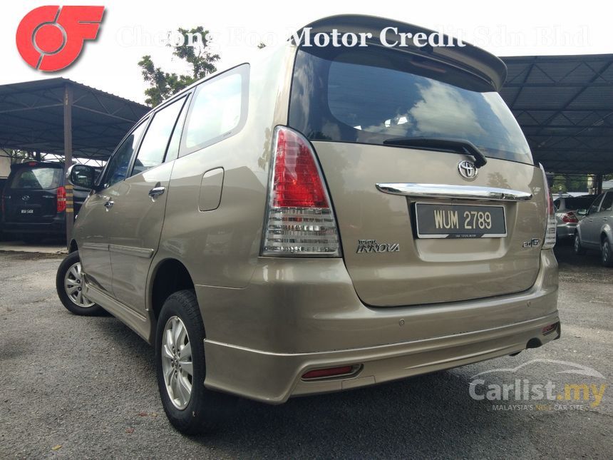 Toyota Innova 2010 G 2.0 in Selangor Automatic MPV Brown for RM 39,800 ...