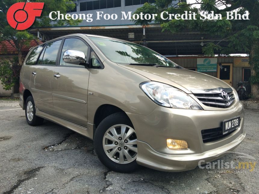 Toyota Innova 2010 G 2.0 in Selangor Automatic MPV Brown for RM 39,800 ...