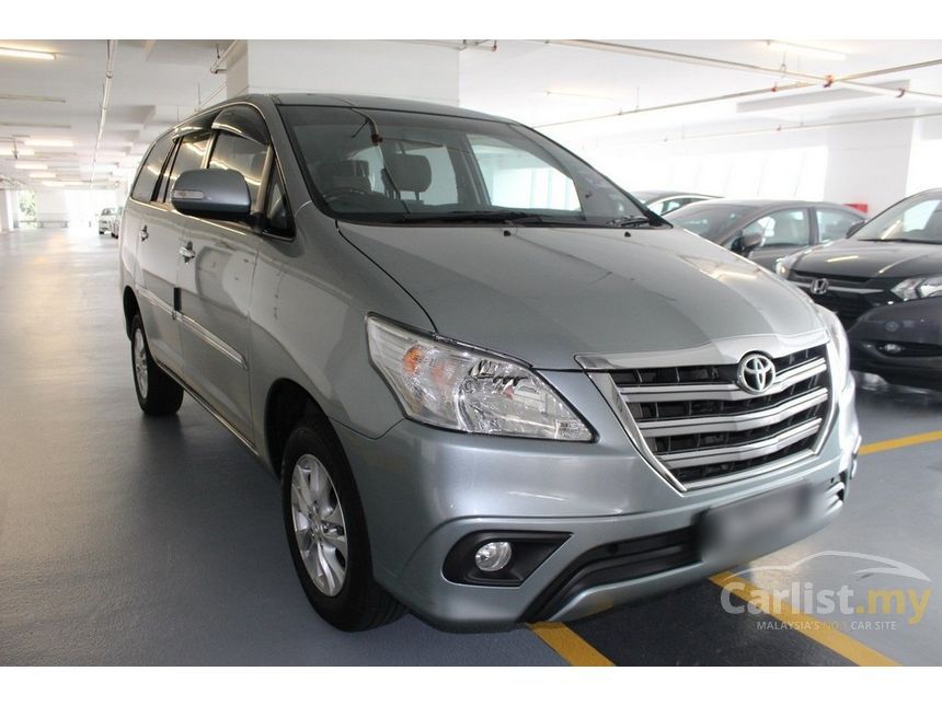 Toyota Innova 2014 G 2.0 in Kuala Lumpur Automatic MPV Silver for RM ...