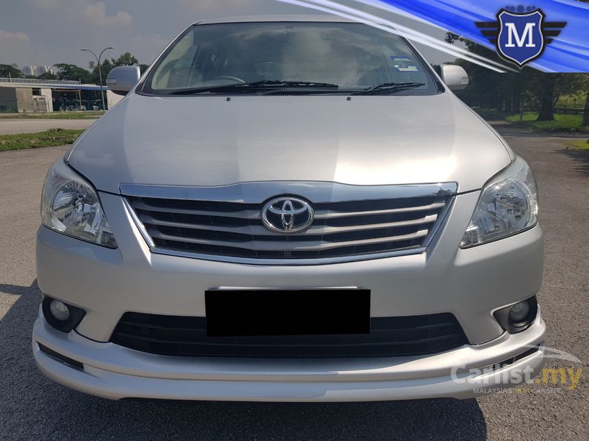 Toyota Innova 2013 G 2.0 in Kuala Lumpur Automatic MPV Silver for RM ...