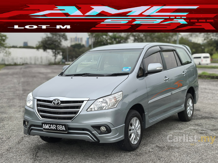 Used 2014 Toyota INNOVA 2.0 G FACELIFT (A) FAMILY CAR - Carlist.my