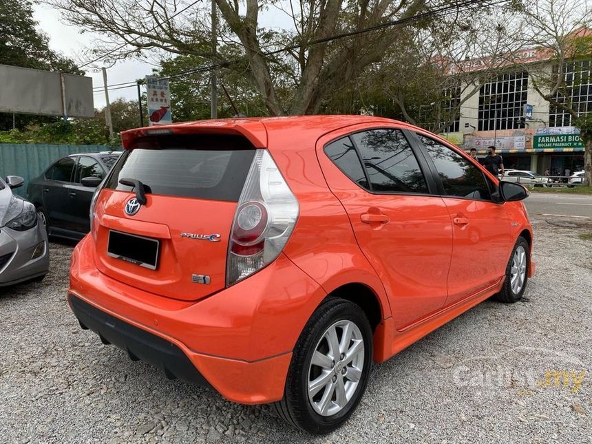 Toyota Prius C 2012 Hybrid 1.5 in Penang Automatic Hatchback Orange for ...
