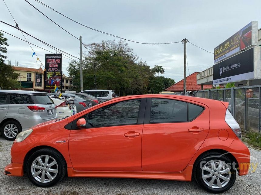 Toyota Prius C 2012 Hybrid 1.5 in Penang Automatic Hatchback Orange for ...