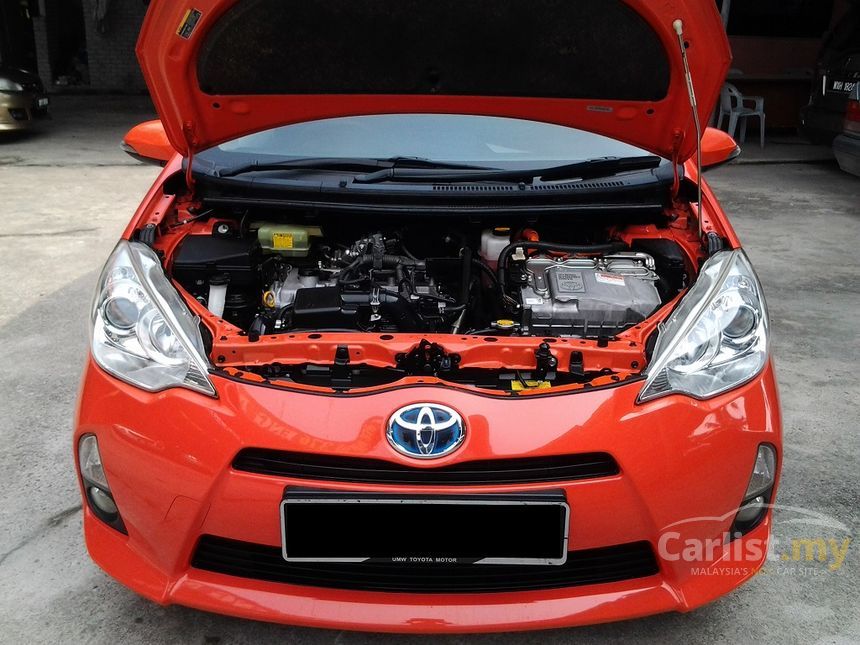 Toyota Prius C 2013 Hybrid 1.5 in Selangor Automatic Hatchback Orange ...