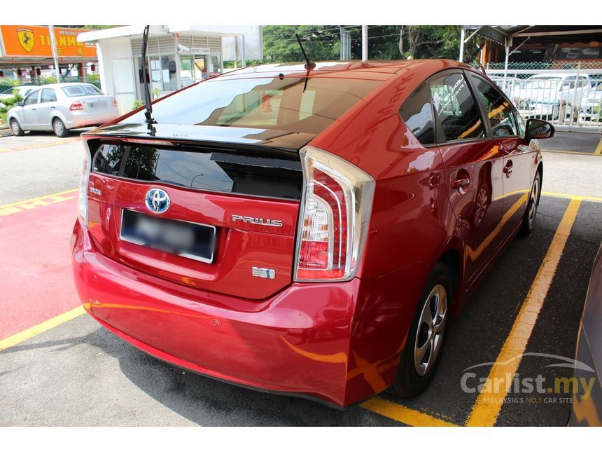 Toyota Prius 2012 Hybrid 1.8 in Penang Automatic Hatchback Red for RM ...