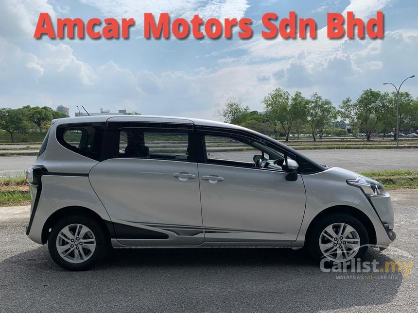 Toyota Sienta 2017 G 1.5 in Kuala Lumpur Automatic MPV Silver for RM ...