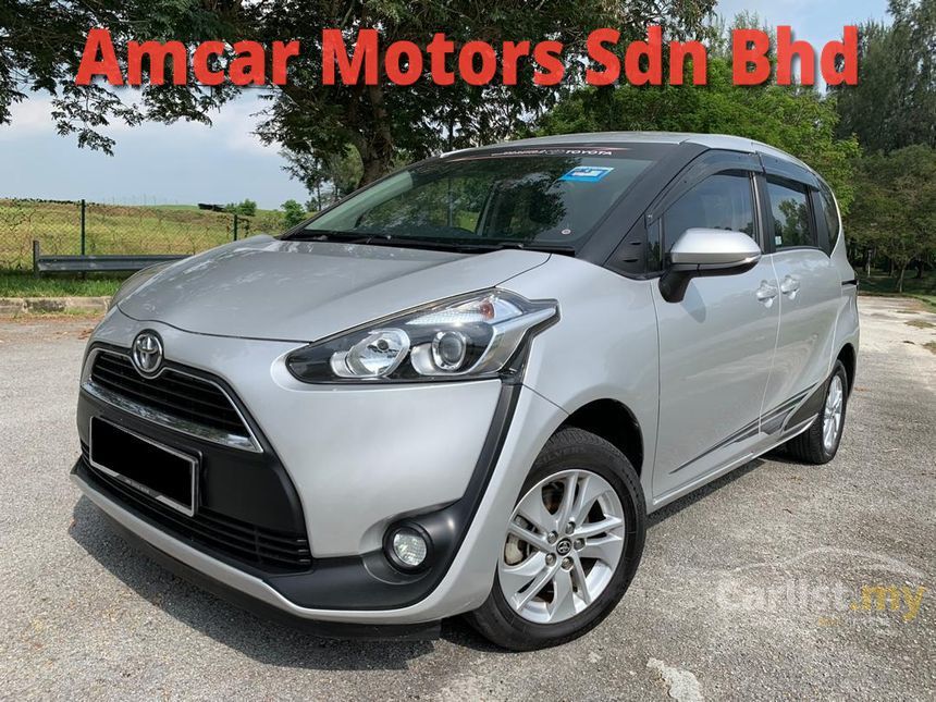 Toyota Sienta 2017 G 1.5 in Kuala Lumpur Automatic MPV Silver for RM ...