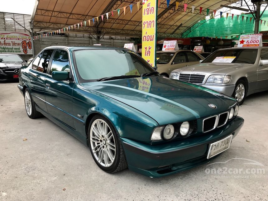 BMW 525i 1995 E34 (ปี 87-96) 2.5 เกียร์อัตโนมัติ สีเขียว | One2car.com ...