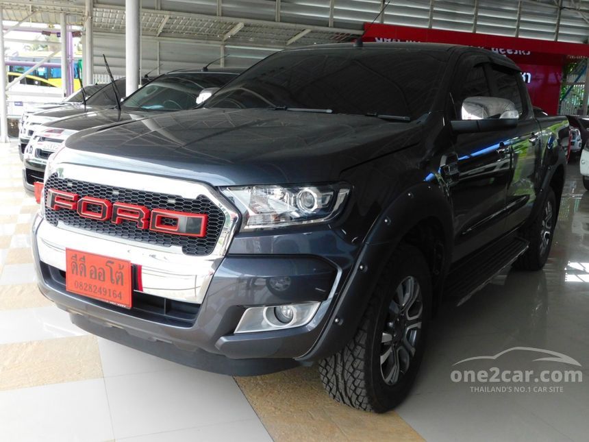 Ford Ranger 2017 Hi-Rider XLT 2.2 in ภาคตะวันออก Automatic Pickup สีเทา ...