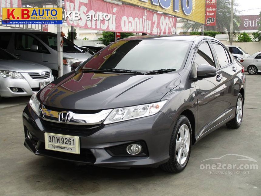 Honda City 2014 (ปี 14-18) V CNG 1.5 เกียร์อัตโนมัติ สีเทา | One2car.com ศูนย์รวมรถใหม่และรถมือ ...