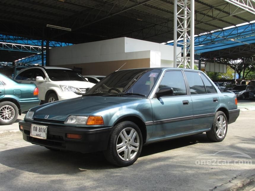 Honda Civic 1988 ไฟท้าย 2 ชั้น (ปี 88-91) LX 1.5 เกียร์ธรรมดา สีเทา ...