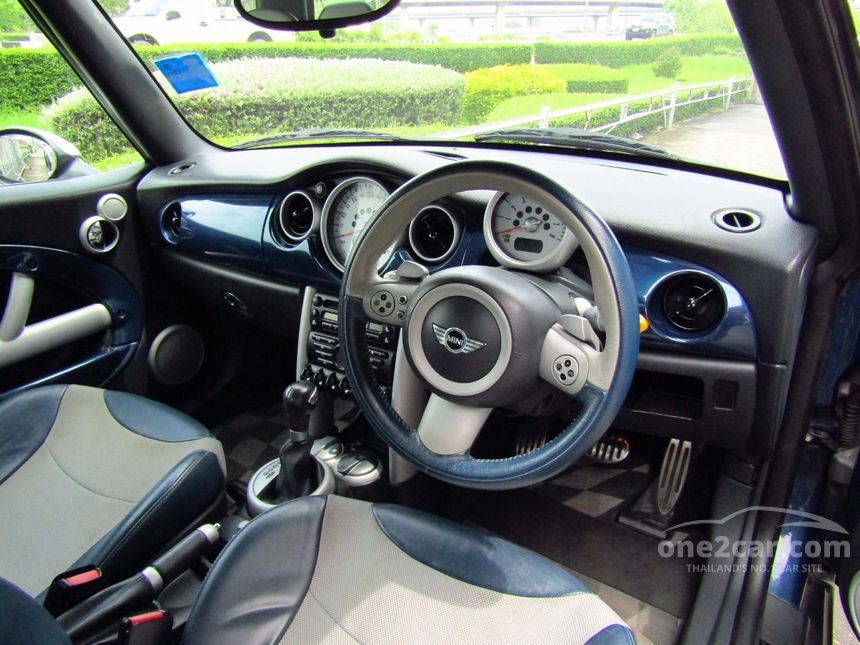 Mini Cooper 2006 R53 S Checkmate 1.6 เกียร์อัตโนมัติ สีน้ำเงิน ...