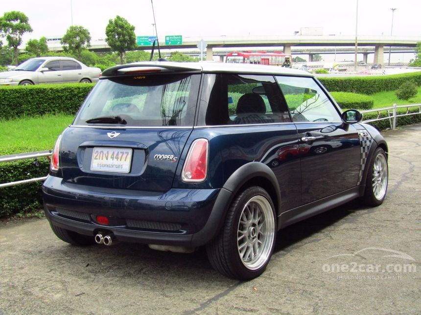 Mini Cooper 2006 R53 S Checkmate 1.6 เกียร์อัตโนมัติ สีน้ำเงิน ...