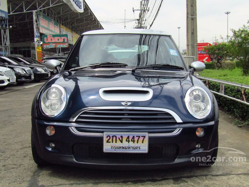 Mini Cooper 2006 R53 S Checkmate 1.6 เกียร์อัตโนมัติ สีน้ำเงิน ...