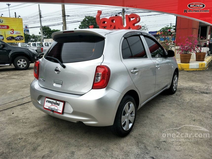 Nissan March 2018 E 1.2 in กรุงเทพและปริมณฑล Automatic Hatchback สีเงิน ...