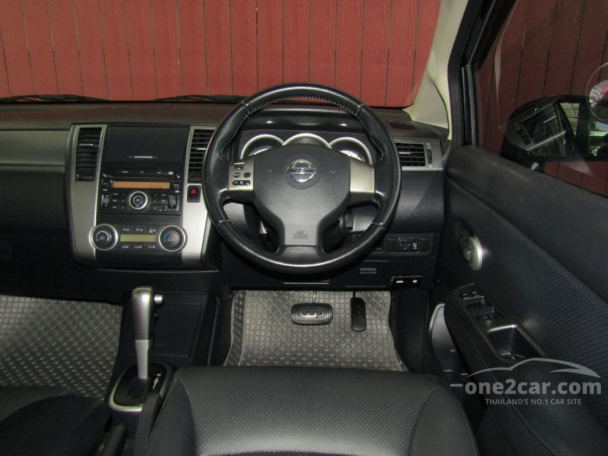 Nissan Tiida 2010 (ปี 06-12) G 1.8 เกียร์อัตโนมัติ สีดำ | One2car.com ...
