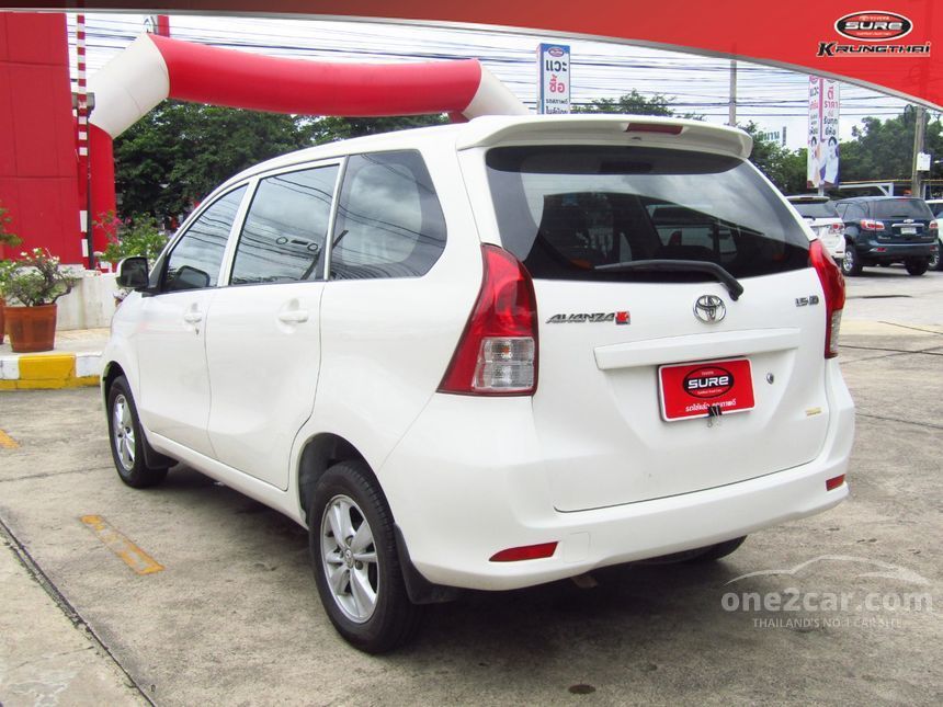 Toyota Avanza 2013 G 1.5 in กรุงเทพและปริมณฑล Automatic Hatchback สีขาว ...