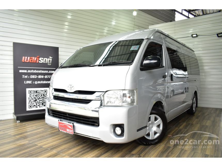 Toyota Hiace 2014 D4D 3.0 in กรุงเทพและปริมณฑล Manual Van สีเทา for ...