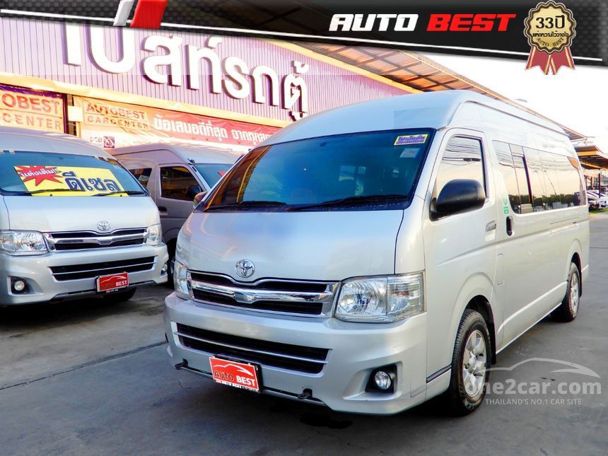 Toyota Hiace 2014 D4D 2.5 in กรุงเทพและปริมณฑล Manual Van สีเทา for ...