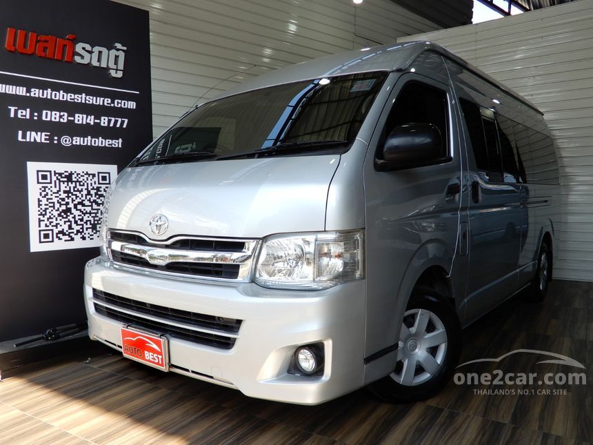 Toyota Hiace 2013 D4D 2.5 in กรุงเทพและปริมณฑล Manual Van สีเทา for ...