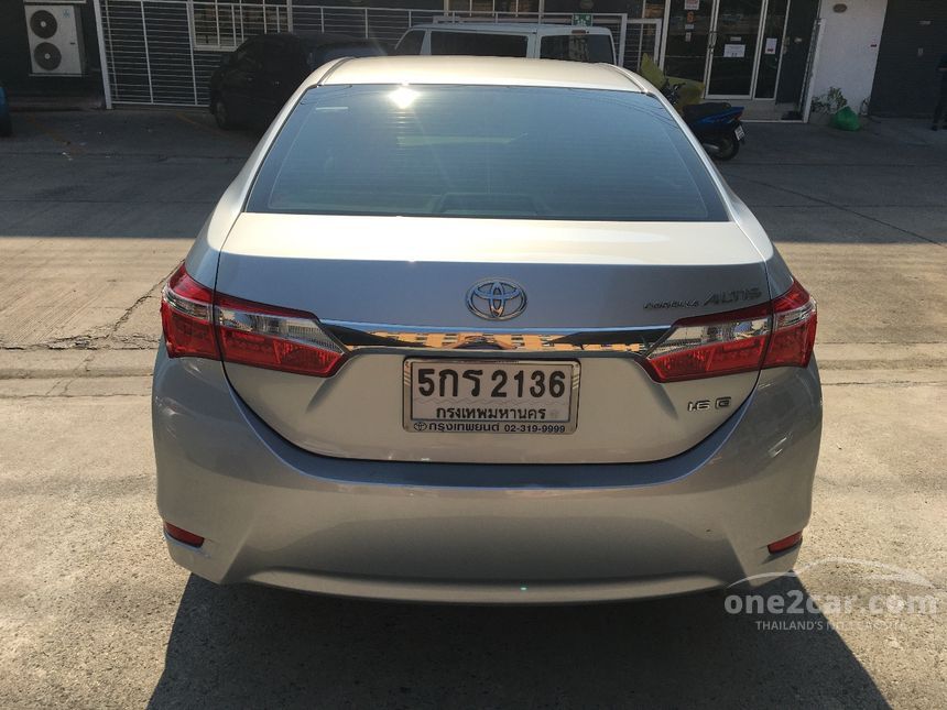 Toyota Corolla Altis 2016 G 1.6 in กรุงเทพและปริมณฑล Automatic Sedan สี ...