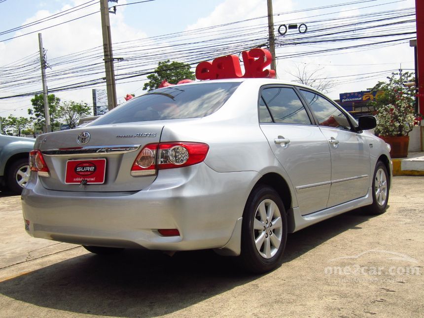 Toyota Corolla Altis 2013 G 1.6 in กรุงเทพและปริมณฑล Automatic Sedan สี ...