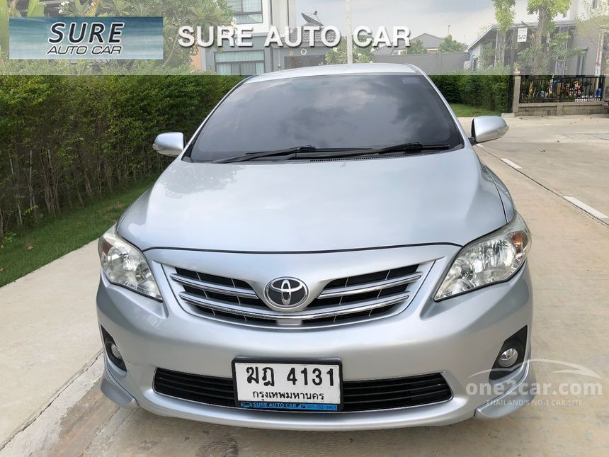 Toyota Corolla Altis 2012 G 1.6 in กรุงเทพและปริมณฑล Automatic Sedan สี ...