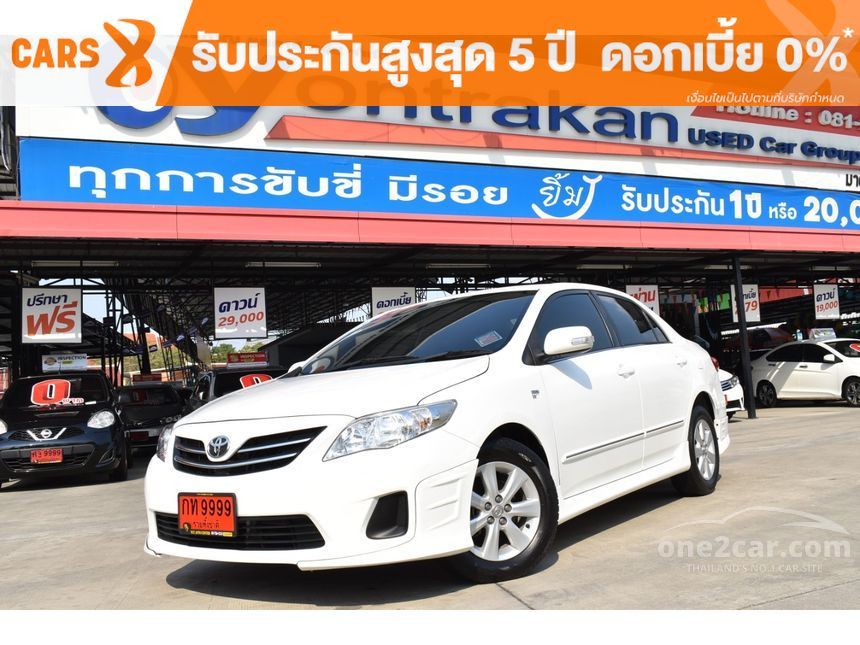 2013 Toyota Corolla Altis 1.6 (ปี 08-13) G Sedan AT มือสอง One2car