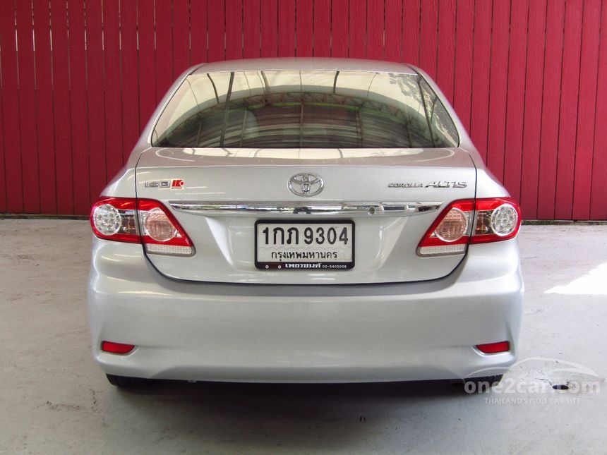 Toyota Corolla Altis 2013 G 1.6 in กรุงเทพและปริมณฑล Automatic Sedan สี ...
