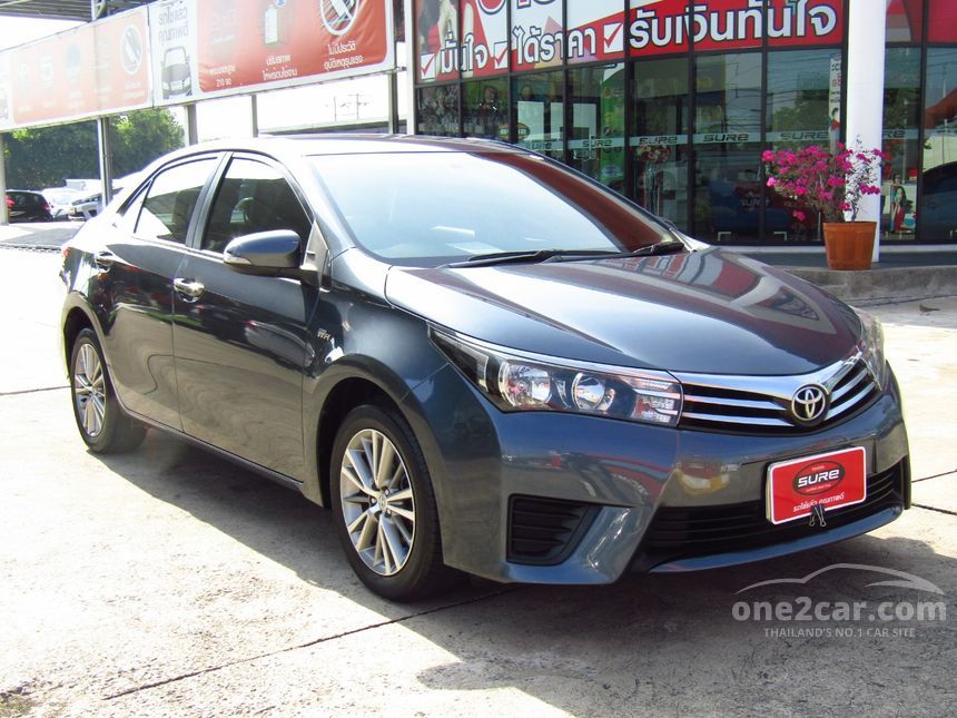 Toyota Corolla Altis 2015 G 1.6 in กรุงเทพและปริมณฑล Automatic Sedan สี ...